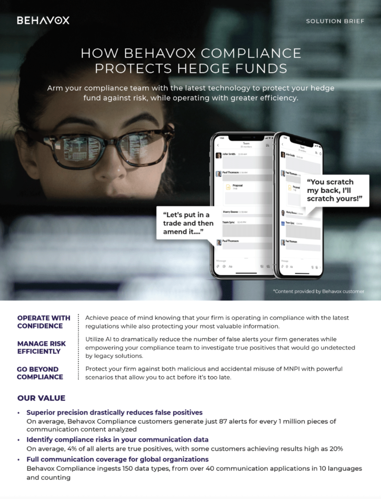 How Behavox Quantum Protects Hedge Funds - Behavox